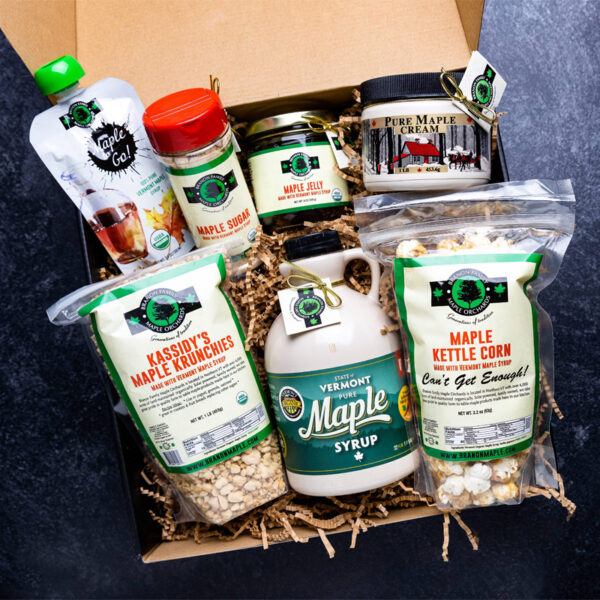 Maple Box | Organic Maple Syrup | Branon Family Maple Orchards of Vermont