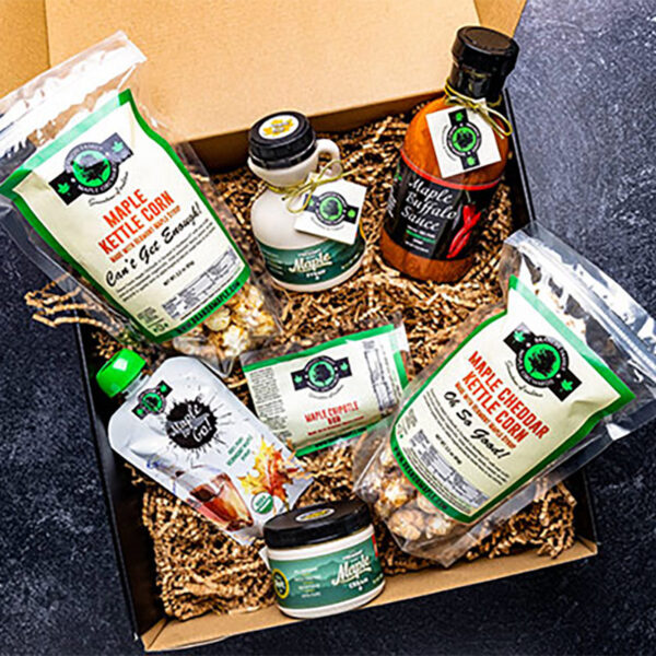 Small & Sweet Box | Organic Maple Syrup | Branon Family Maple Orchards ...